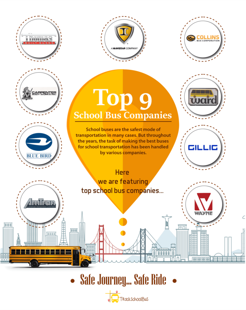 Top 9 School Bus Companies You Need to Know [Infographic ...